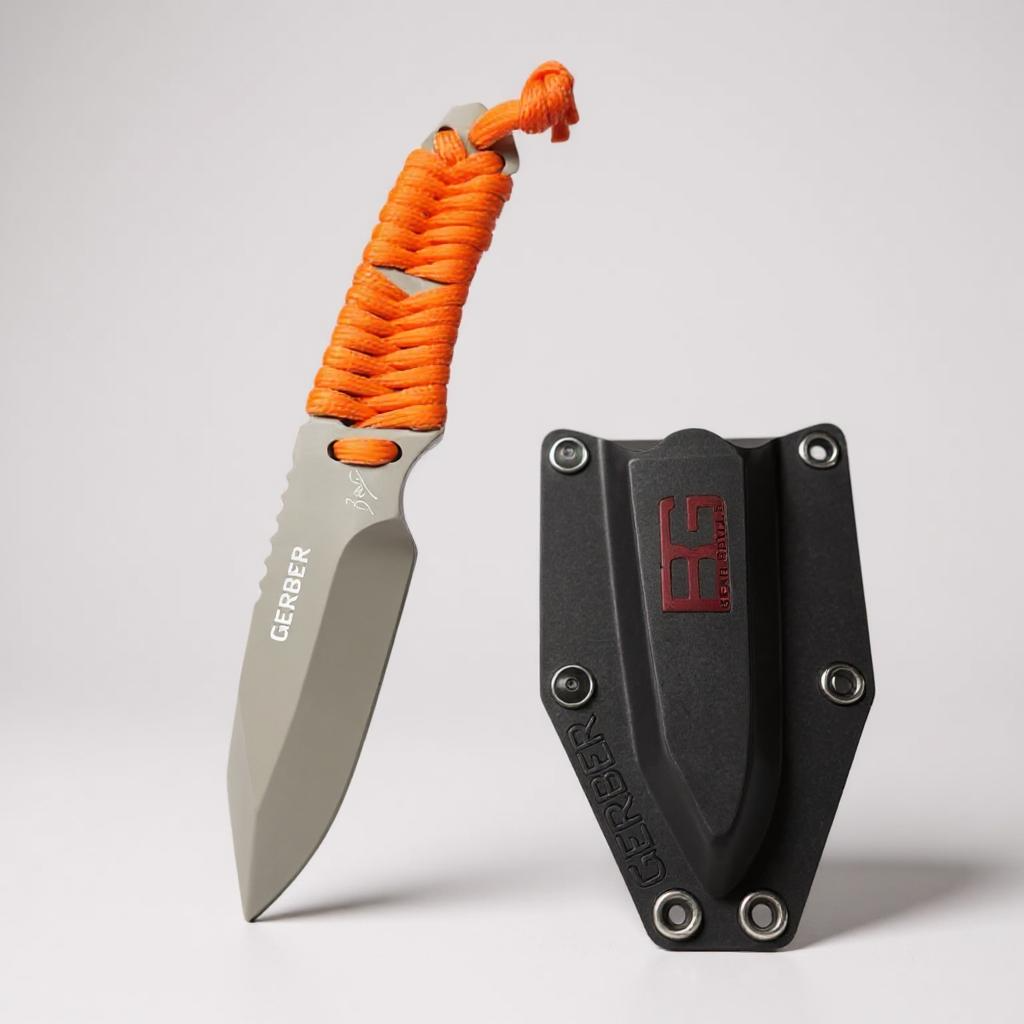 Gerber Bear Grylls Paracord Fixed‑Blade Survival Knife – Full‑Tang ...
