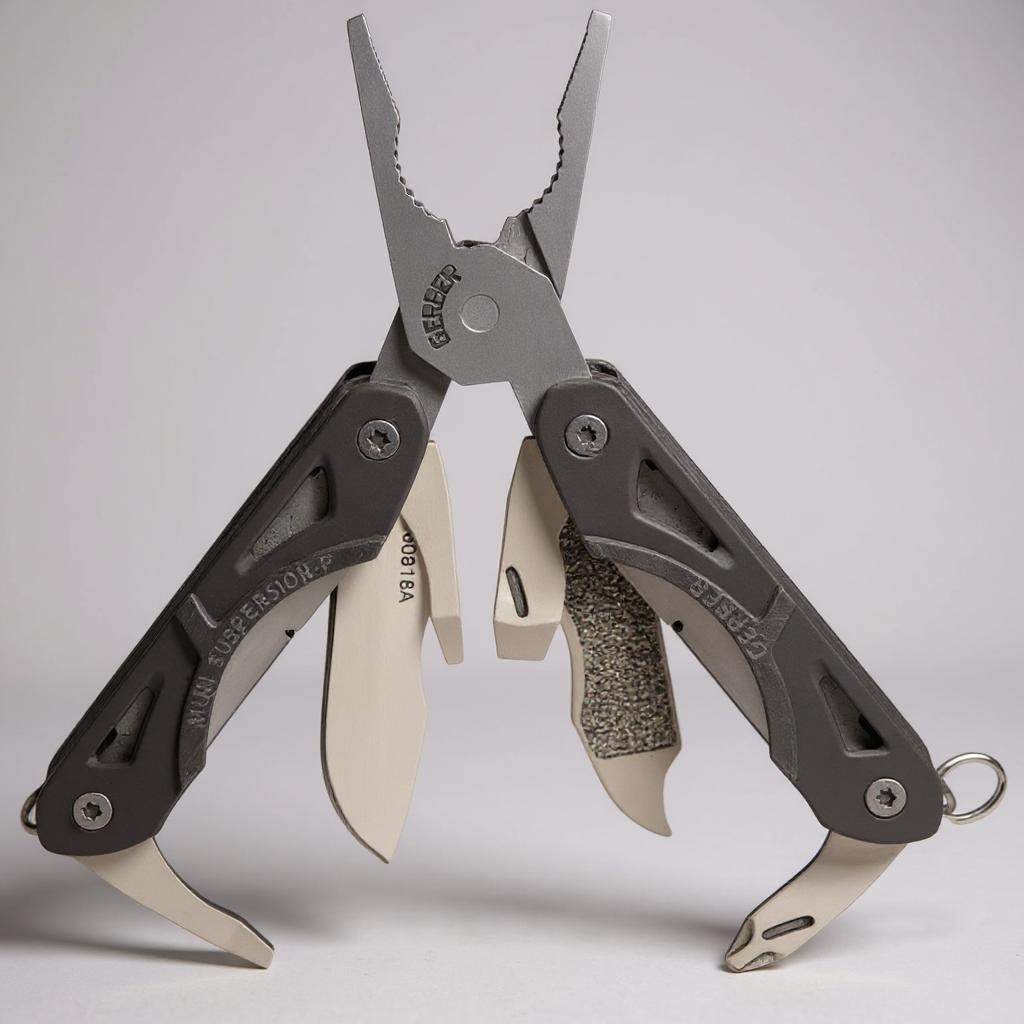 Gerber Mini Suspension‑P Multi‑Tool Pocket Knife – Compact Plier‑Based ...